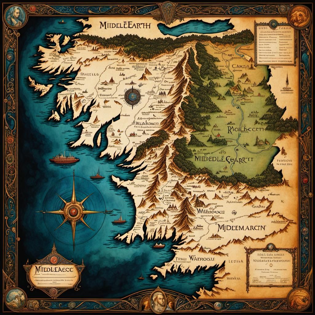 Cartography - AI Generated Artwork - NightCafe Creator