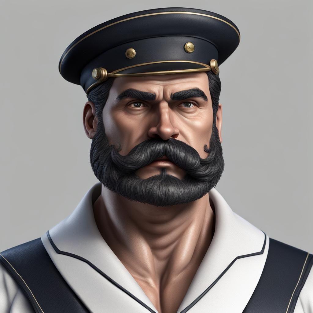 Realistic Bluto - AI Generated Artwork - NightCafe Creator