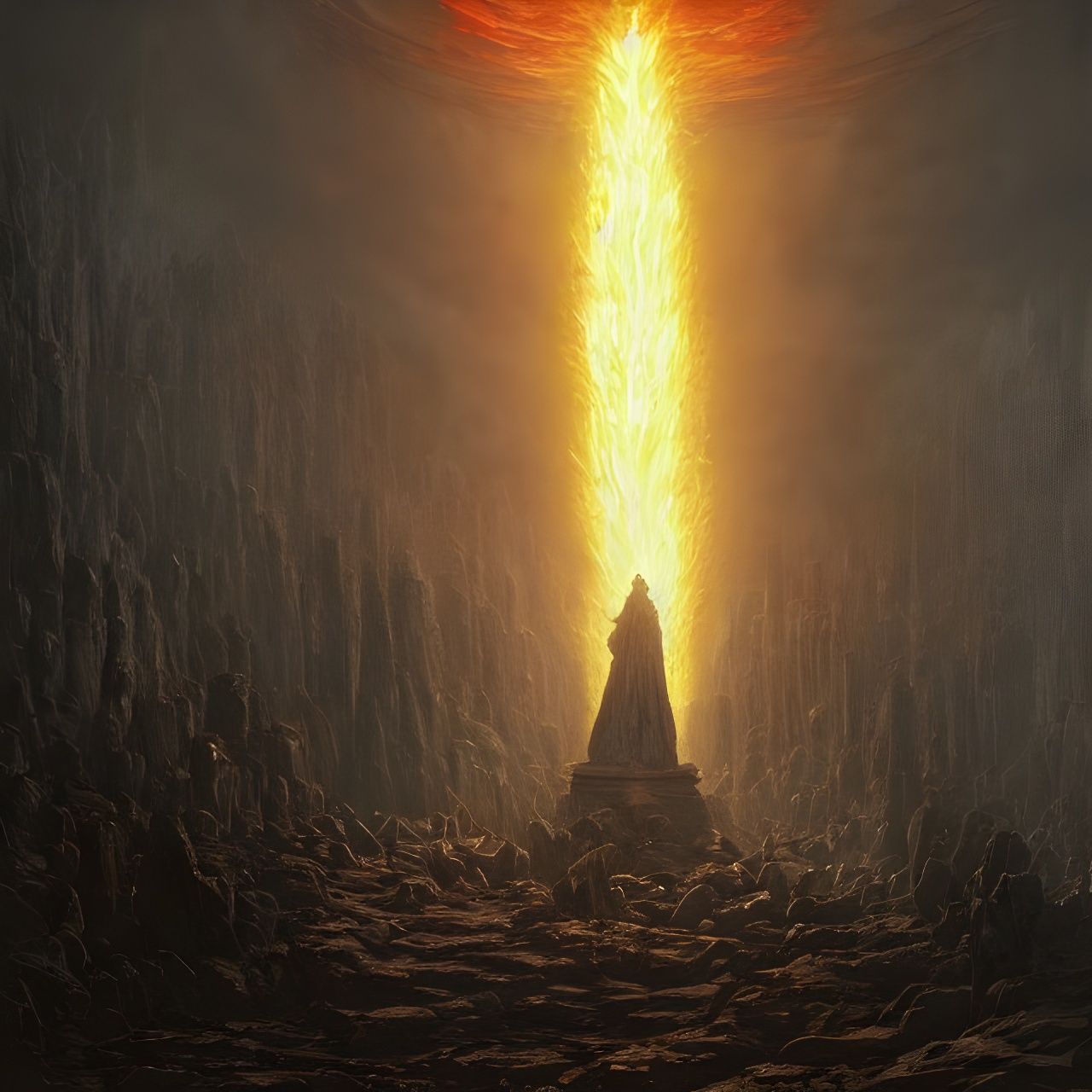 Delivered Unto Fire - AI Generated Artwork - NightCafe Creator