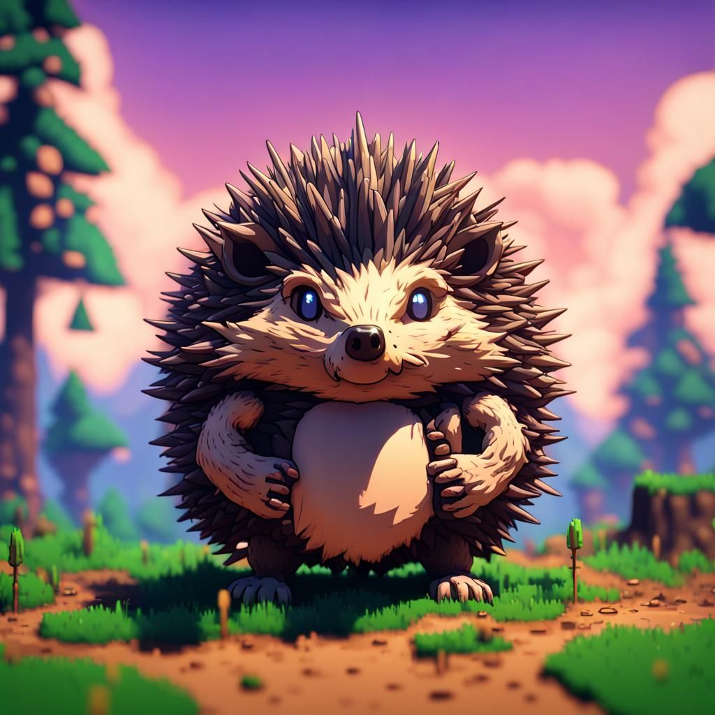 Terraria Boss - The Spiny One - AI Generated Artwork - NightCafe Creator