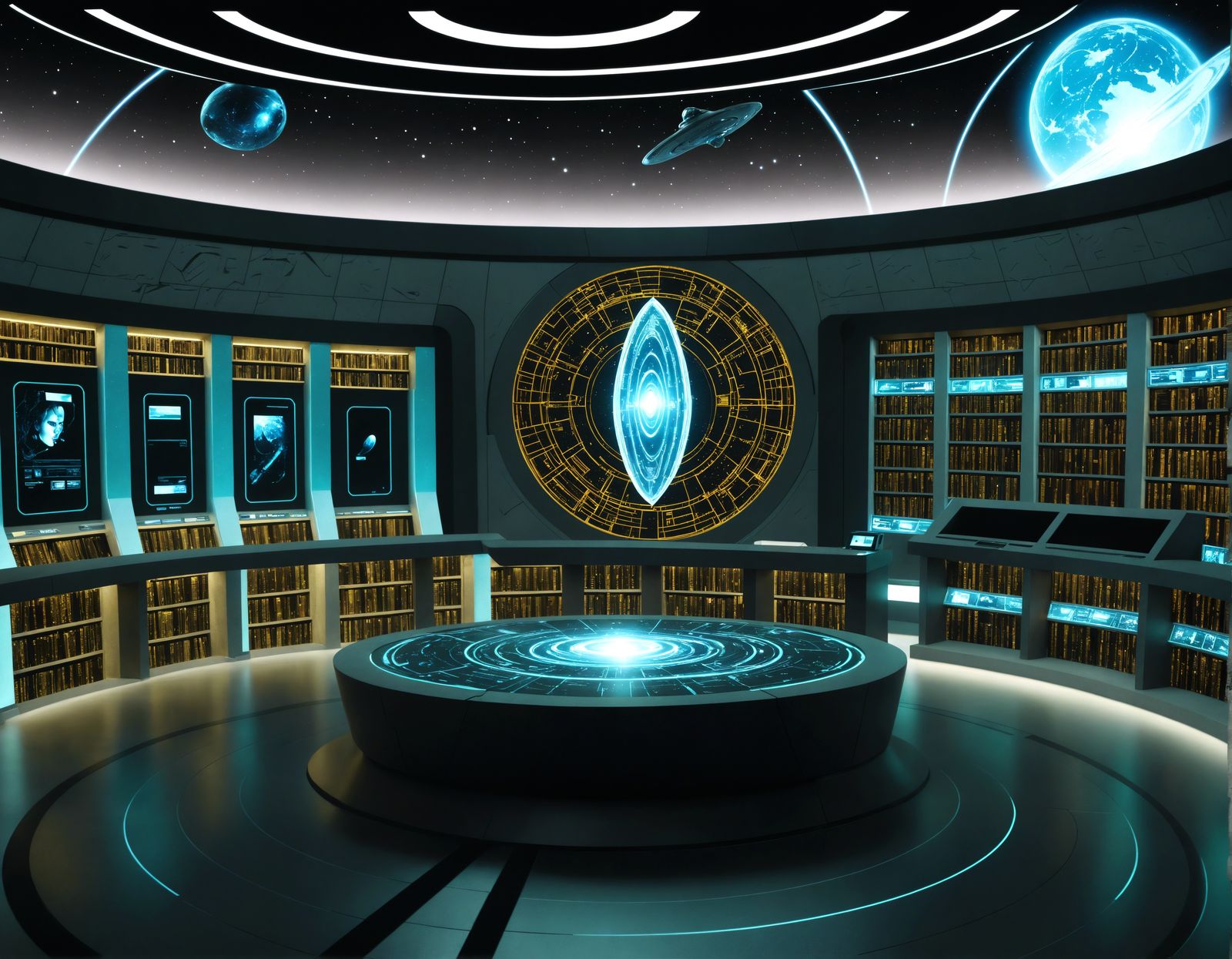 Progenitor Prime - The Library of Gnosis (Creative Upscale) - AI ...