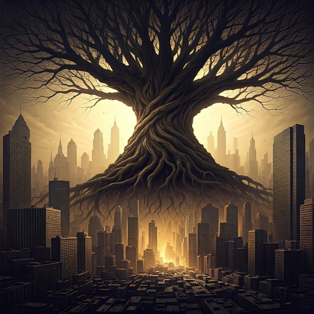 When Nature Makes a Comeback - Demonic Tree Devours the City...