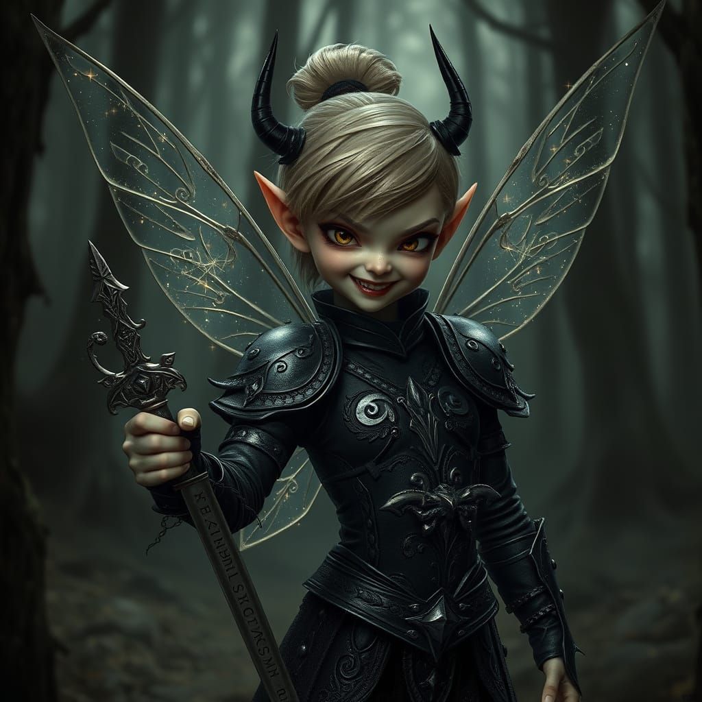 Dark Fantasy, Evil Tinkerbell - Dark Fantasy, Evil Tinkerbel...