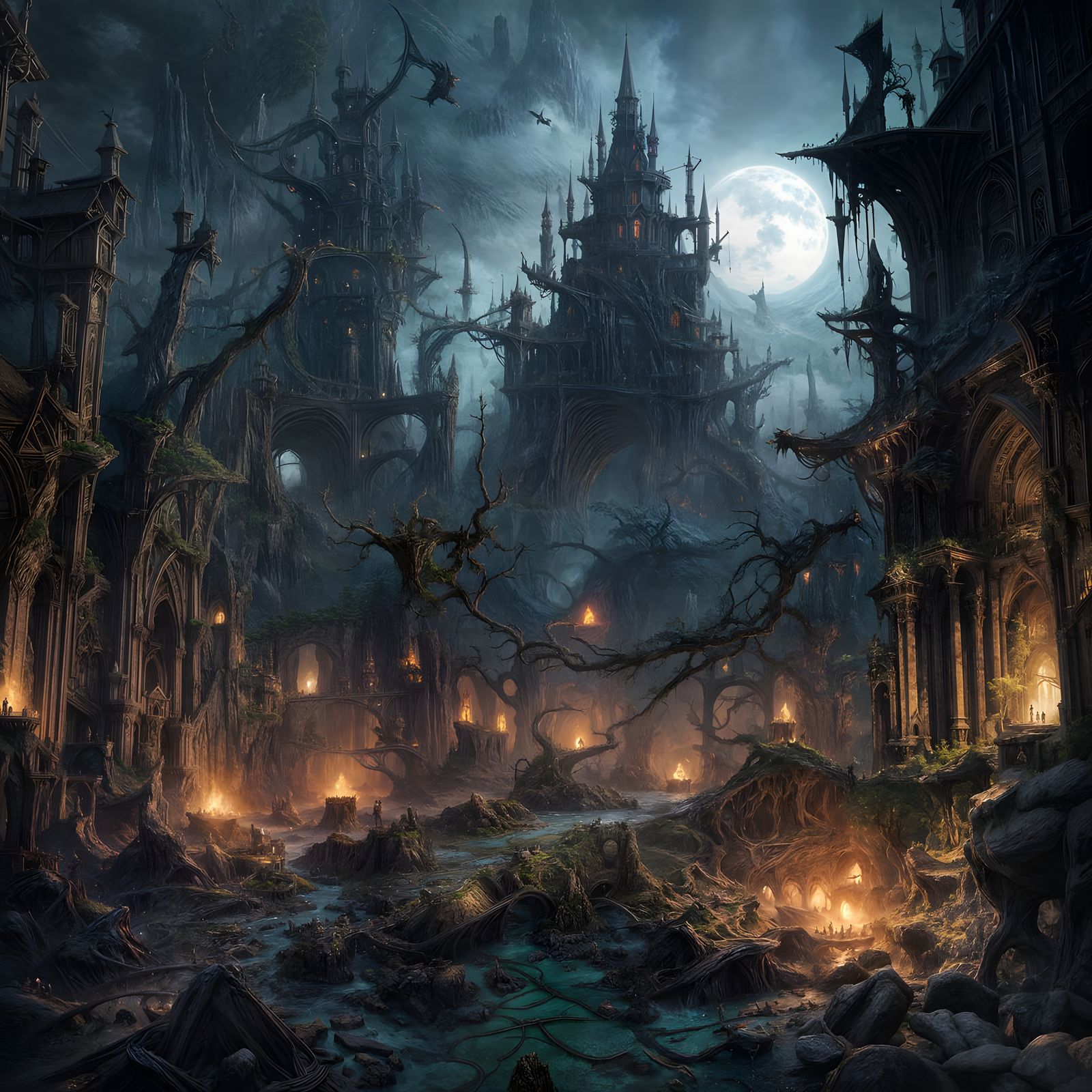 Hier wohnt der Horror - Surreal Creatures in a Chaotic Waste...