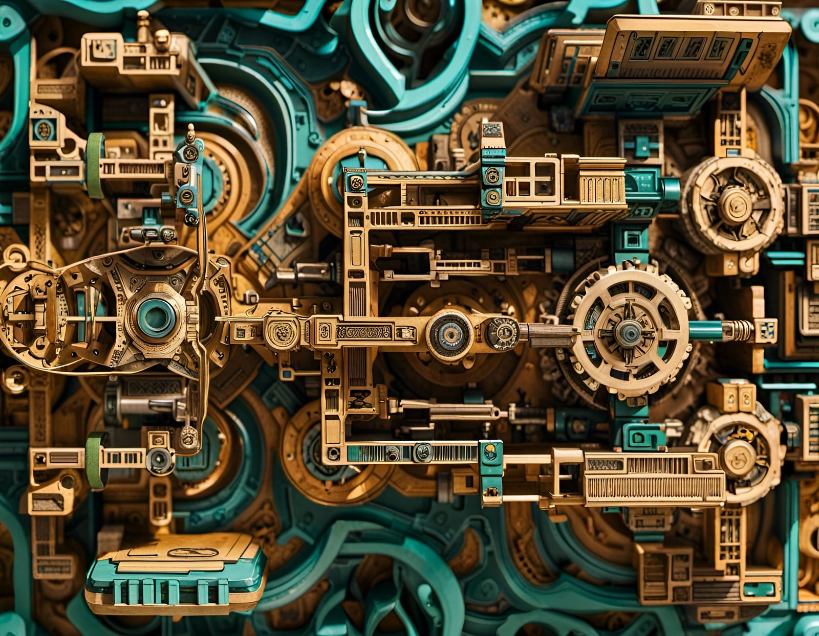 Tech-mech 11aug23 - AI Generated Artwork - NightCafe Creator