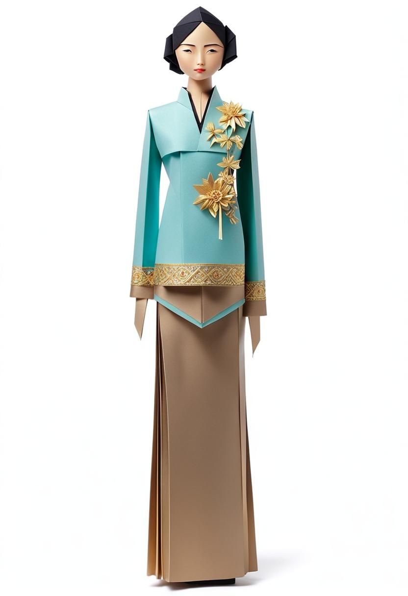 3D origami characters - AI Generated Artwork - NightCafe Creator