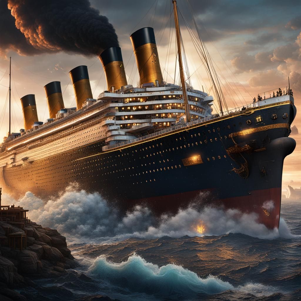 Titanic - AI Generated Artwork - NightCafe Creator