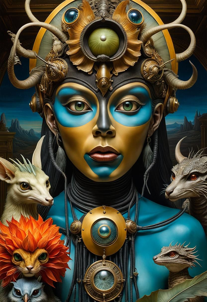 CRYPTID CHIMERA ZOOKEEPER - AI Generated Artwork - NightCafe Creator