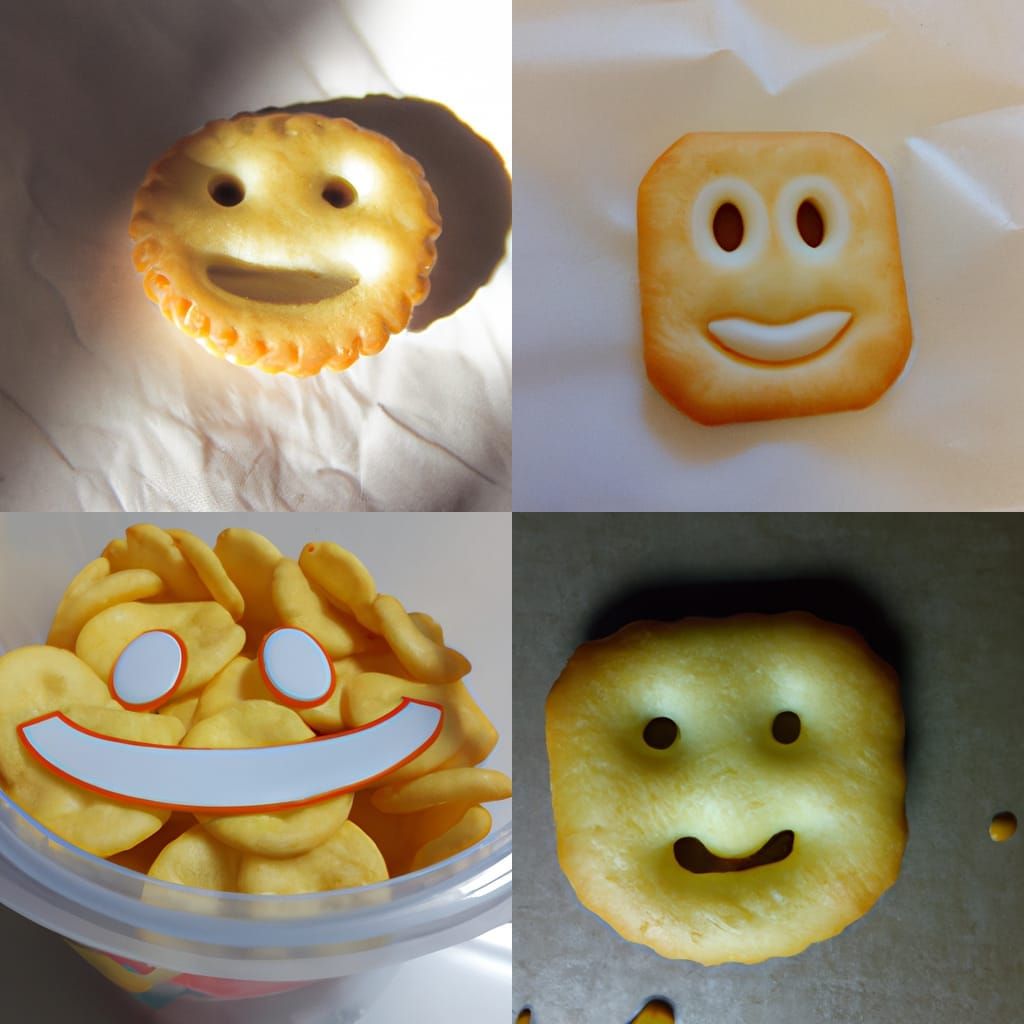 The snack that smiles back - AI Generated Artwork - NightCafe Creator