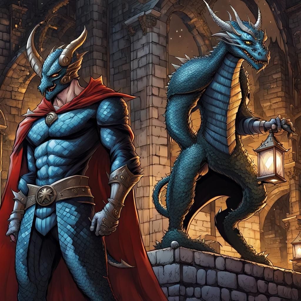 "When the dragons of the night watch get lazy or corrupted i, Dragonman ...