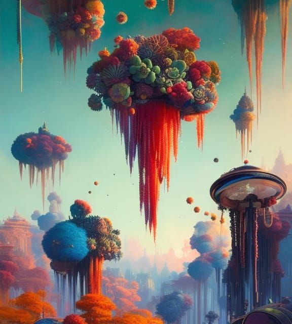 Floats - AI Generated Artwork - NightCafe Creator