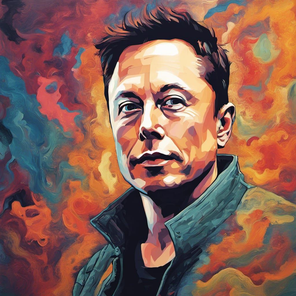 Stardew portrait of Elon Musk - AI Generated Artwork - NightCafe Creator