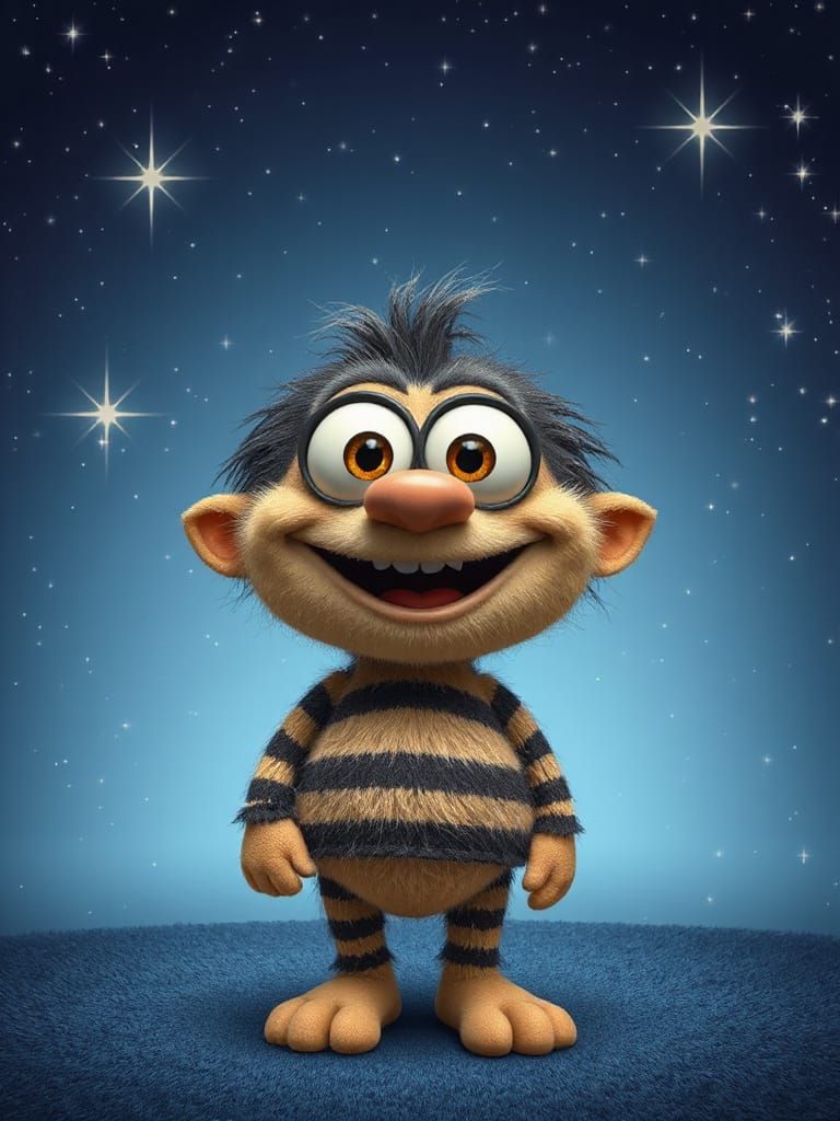 Goofy funny furry creature - Goofy funny furry creature