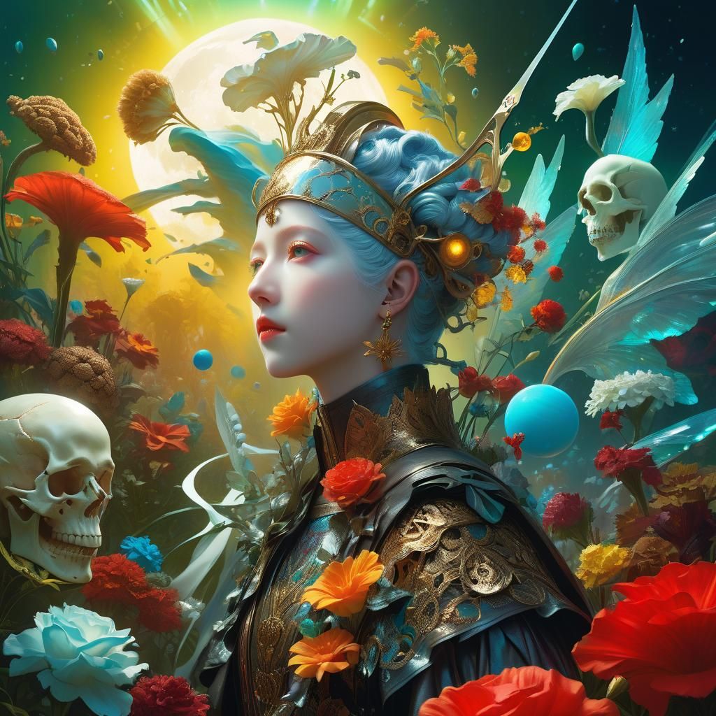 Lunatic Fringe Series; Reborn of Earth - AI Generated Artwork ...