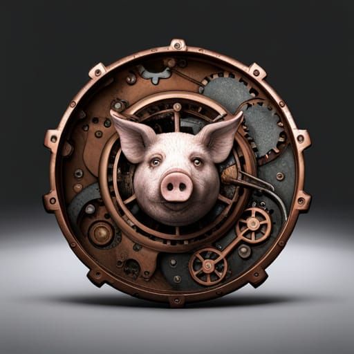 pig timer - AI Generated Artwork - NightCafe Creator
