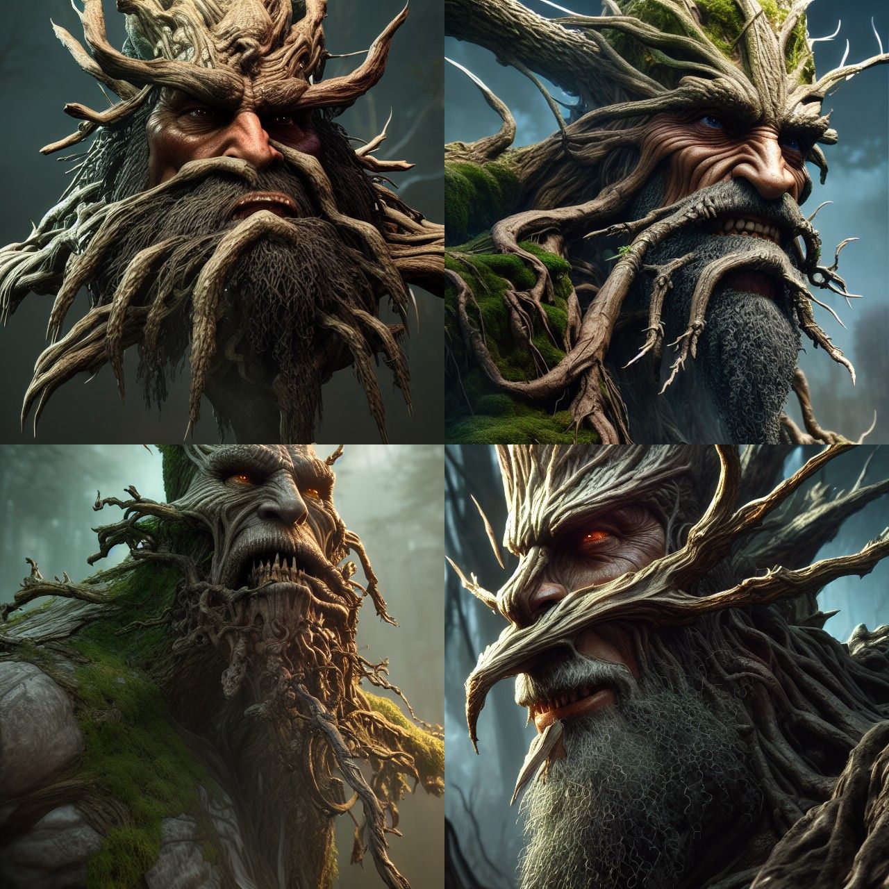 "Treebeard" - AI Generated Artwork - NightCafe Creator