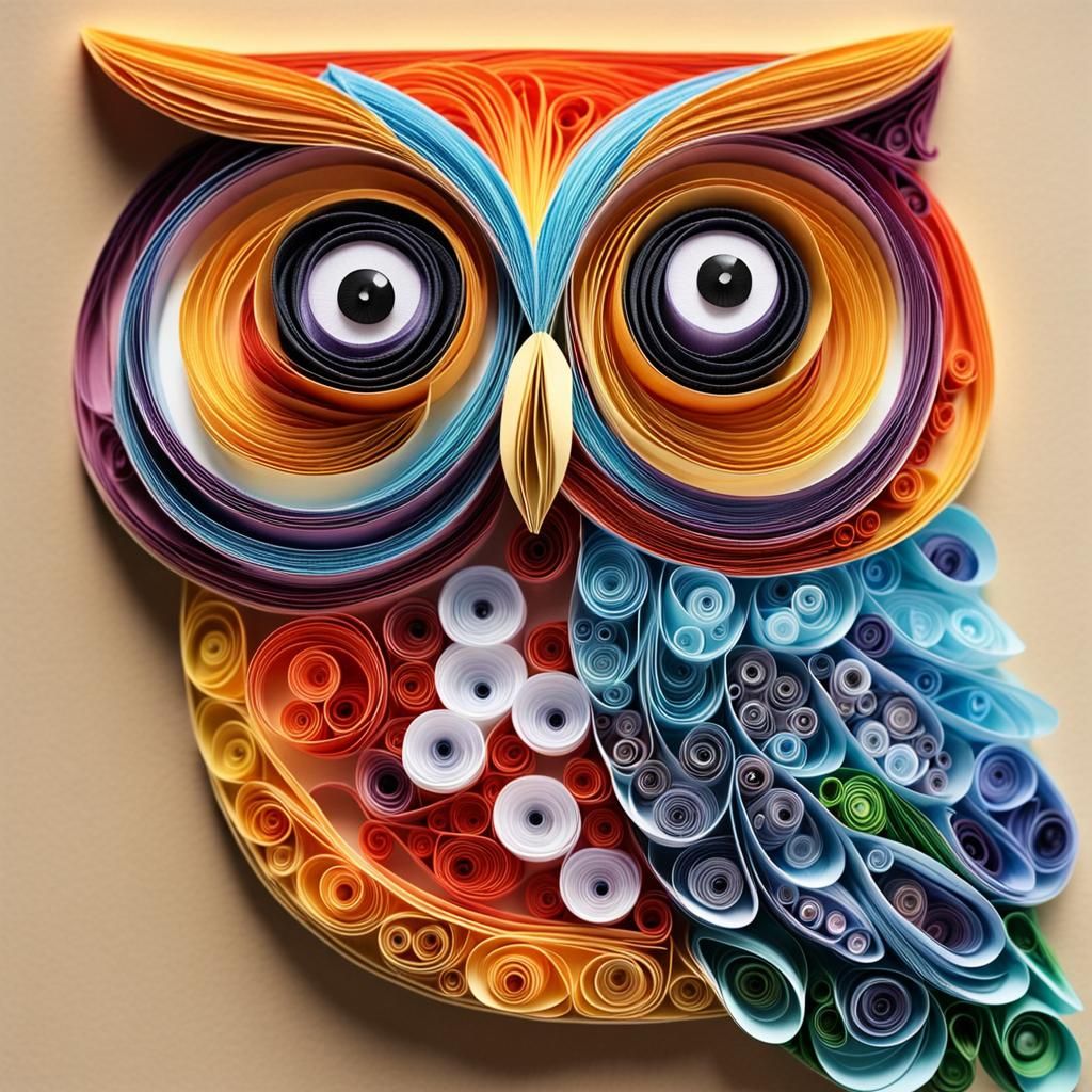 QUILLING CREATIONS - AI Generated Artwork - NightCafe Creator