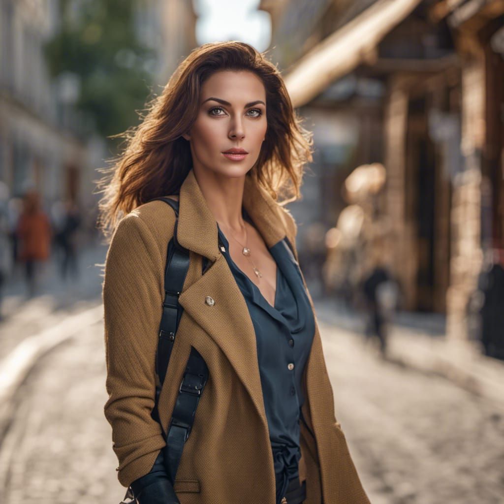 Beautiful woman in her 40s - AI Generated Artwork - NightCafe Creator