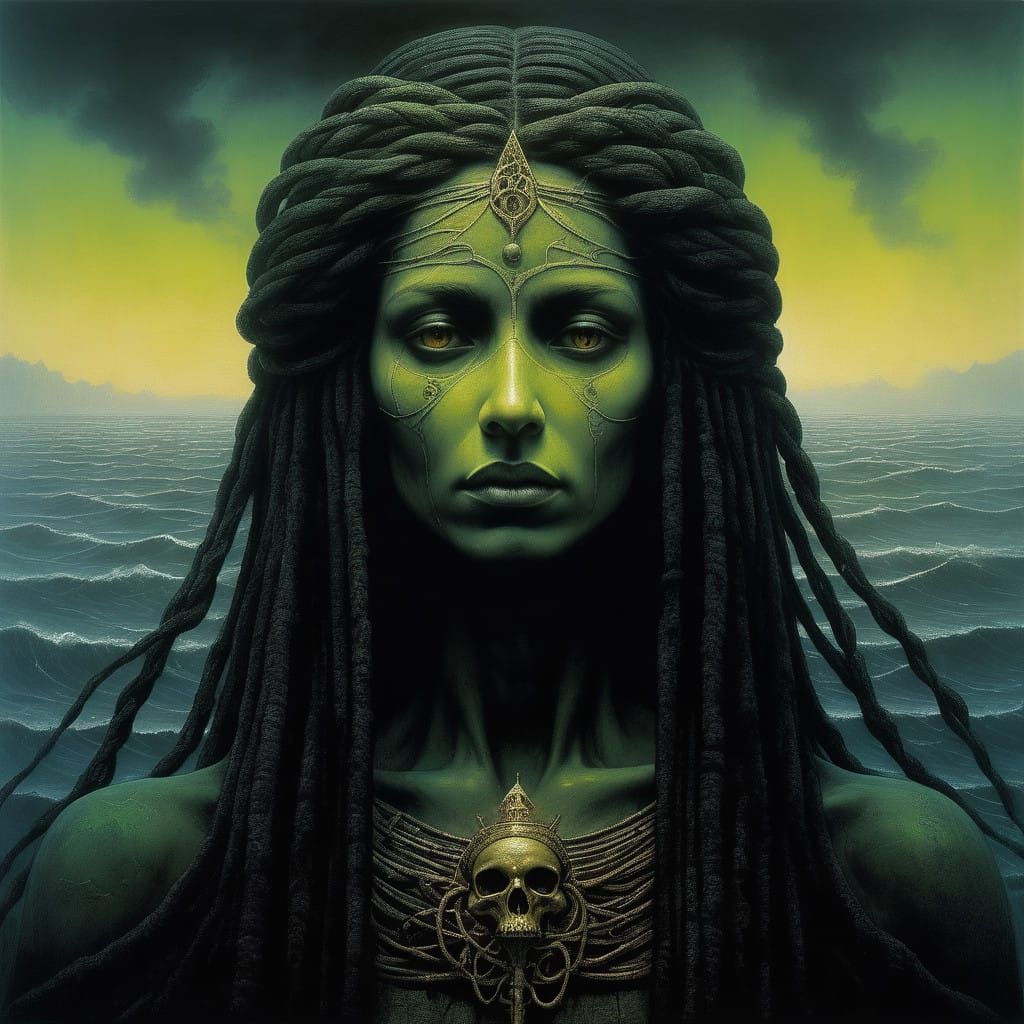 Elphaba of Ben Sira - Dark Serpent Queen Amidst Whispers of...