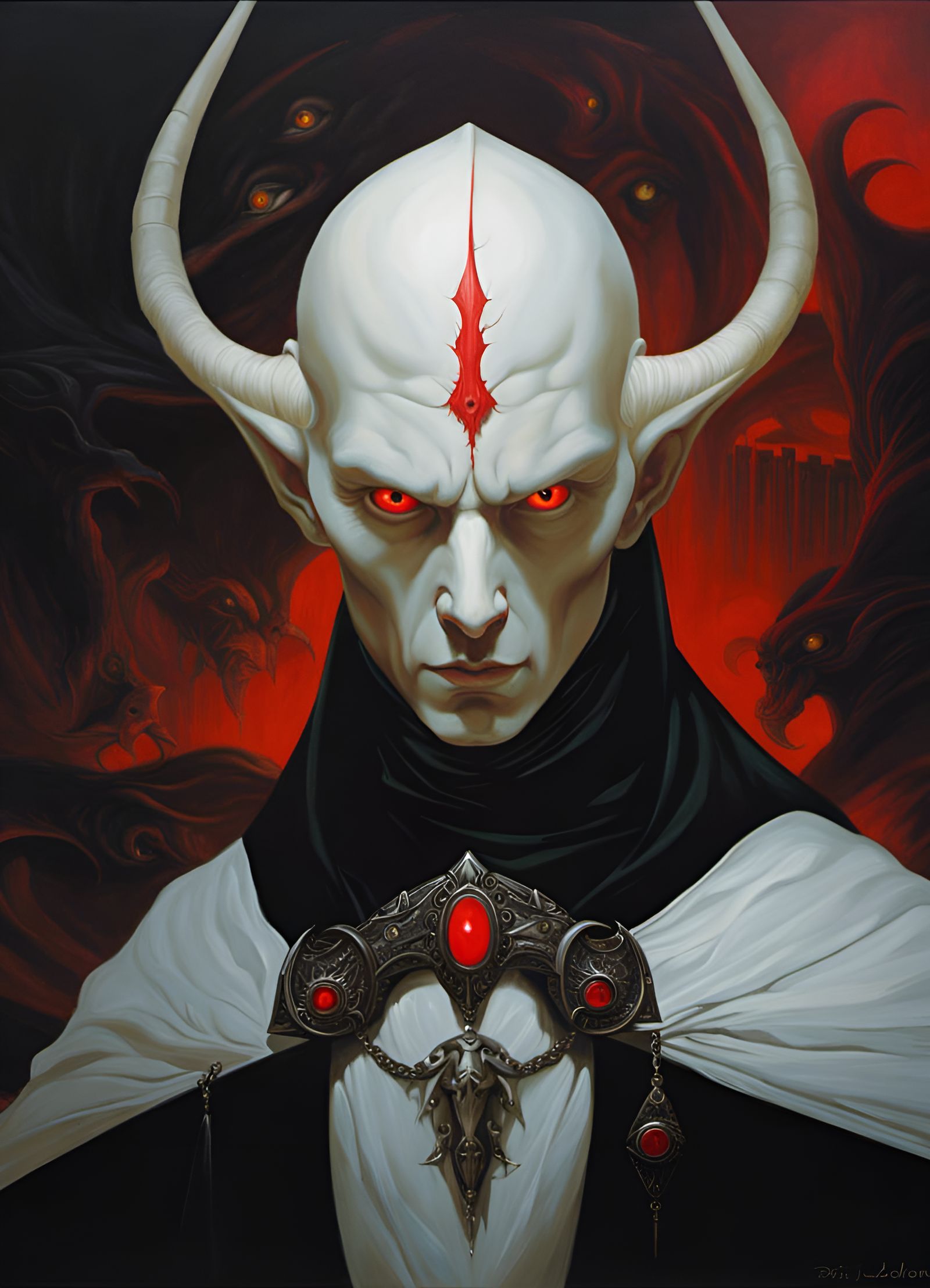 Arioch, Duke of Chaos - AI Generated Artwork - NightCafe Creator