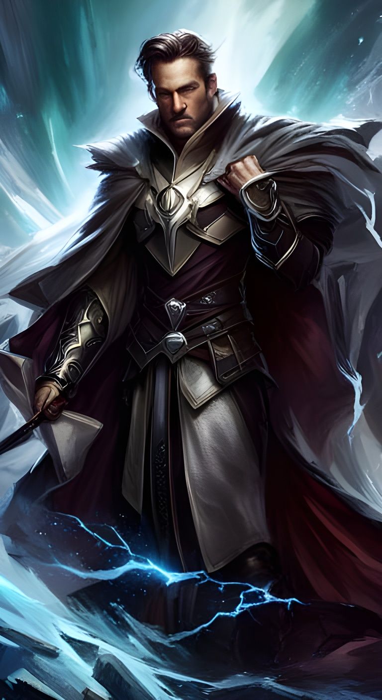 Blizzard Wizard - AI Generated Artwork - NightCafe Creator