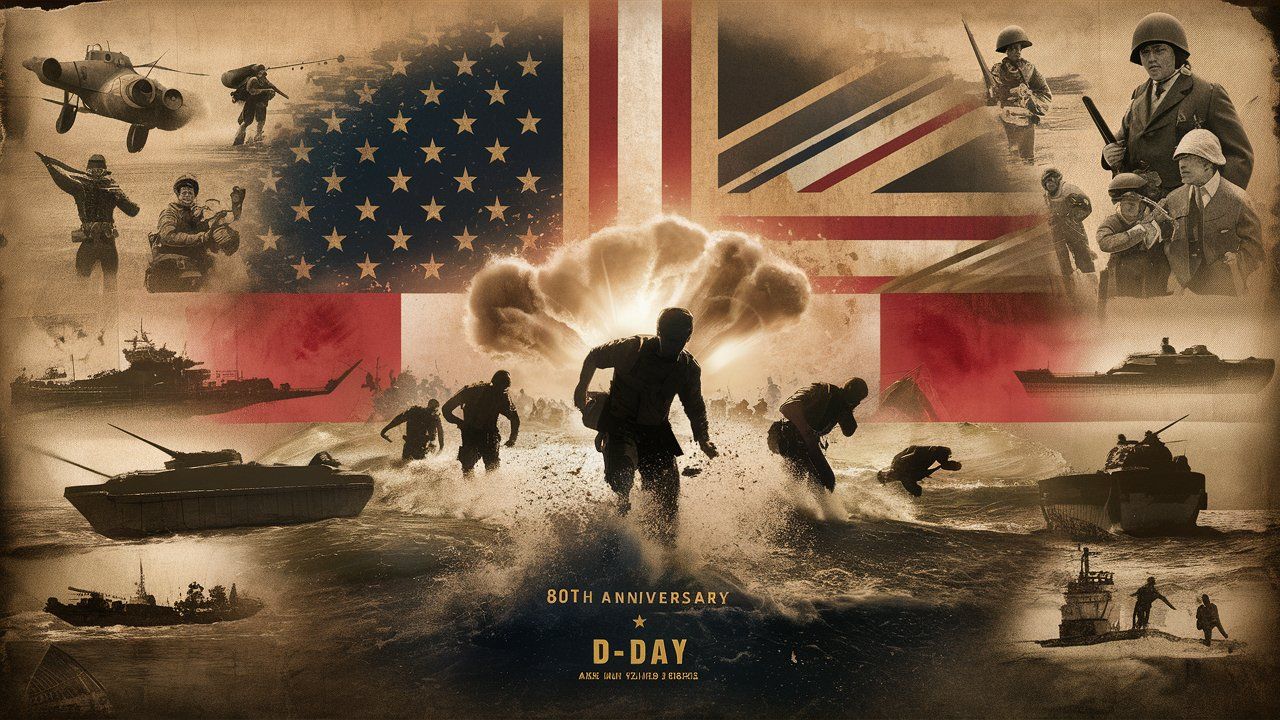 D-DAY 80th - AI Generated Artwork - NightCafe Creator