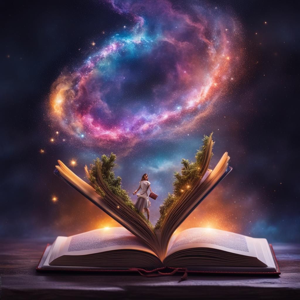 book - AI Generated Artwork - NightCafe Creator