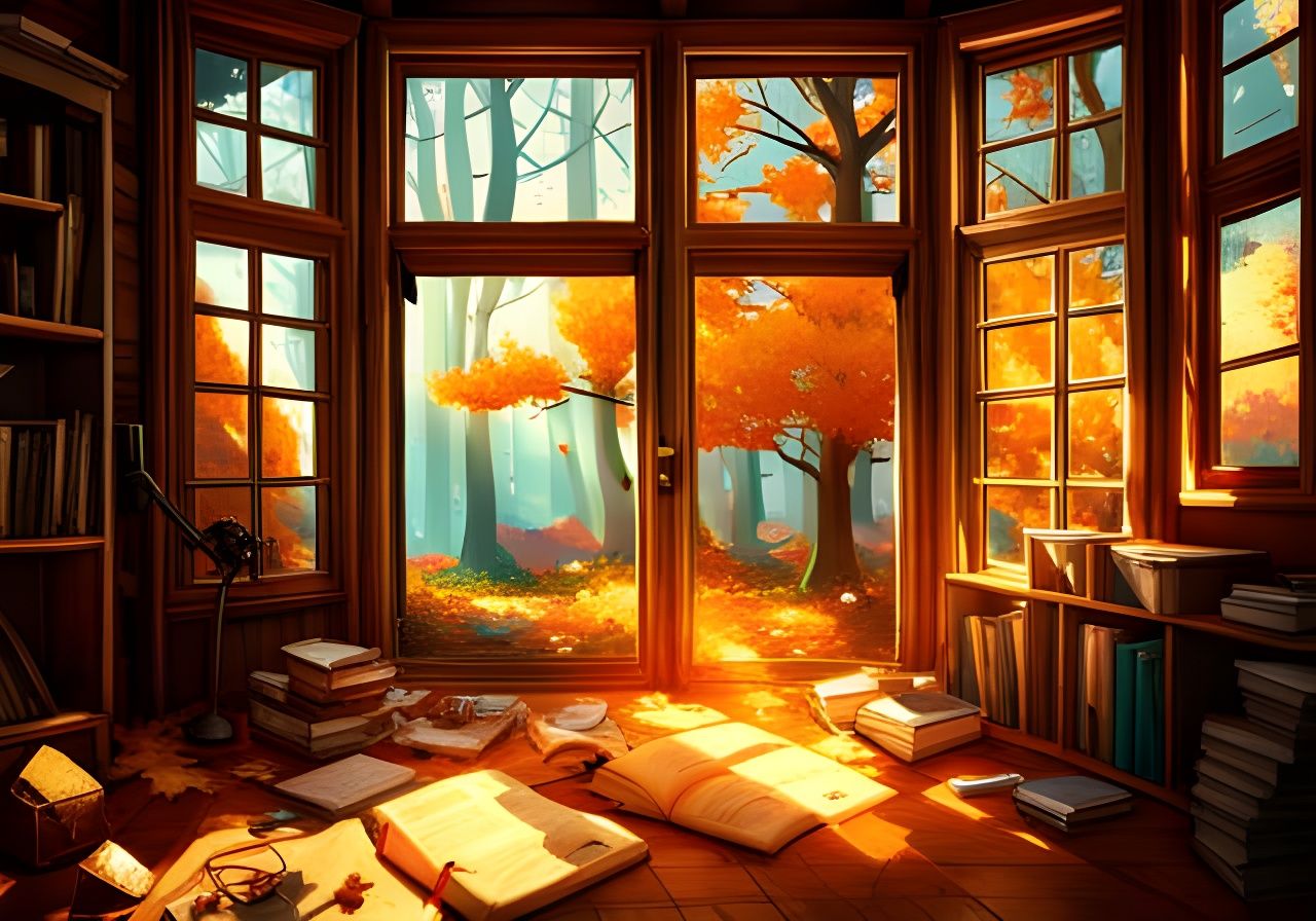 Reading Studio - AI Generated Artwork - NightCafe Creator