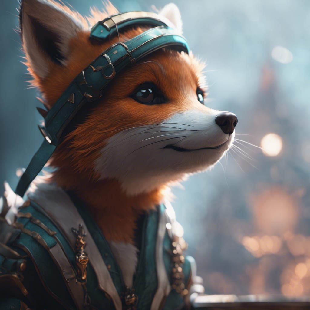 fox warrior - AI Generated Artwork - NightCafe Creator