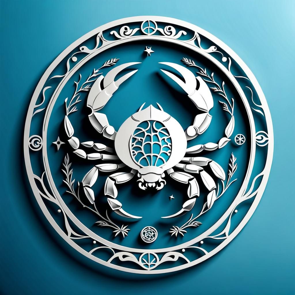 cancer ♋️ zodiac sign - AI Generated Artwork - NightCafe Creator