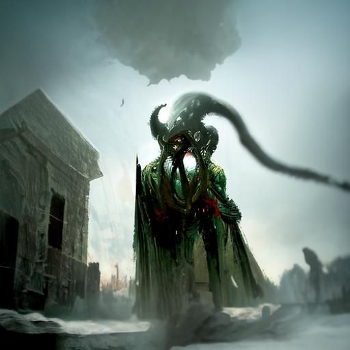 cthulhu doom spite - AI Generated Artwork - NightCafe Creator