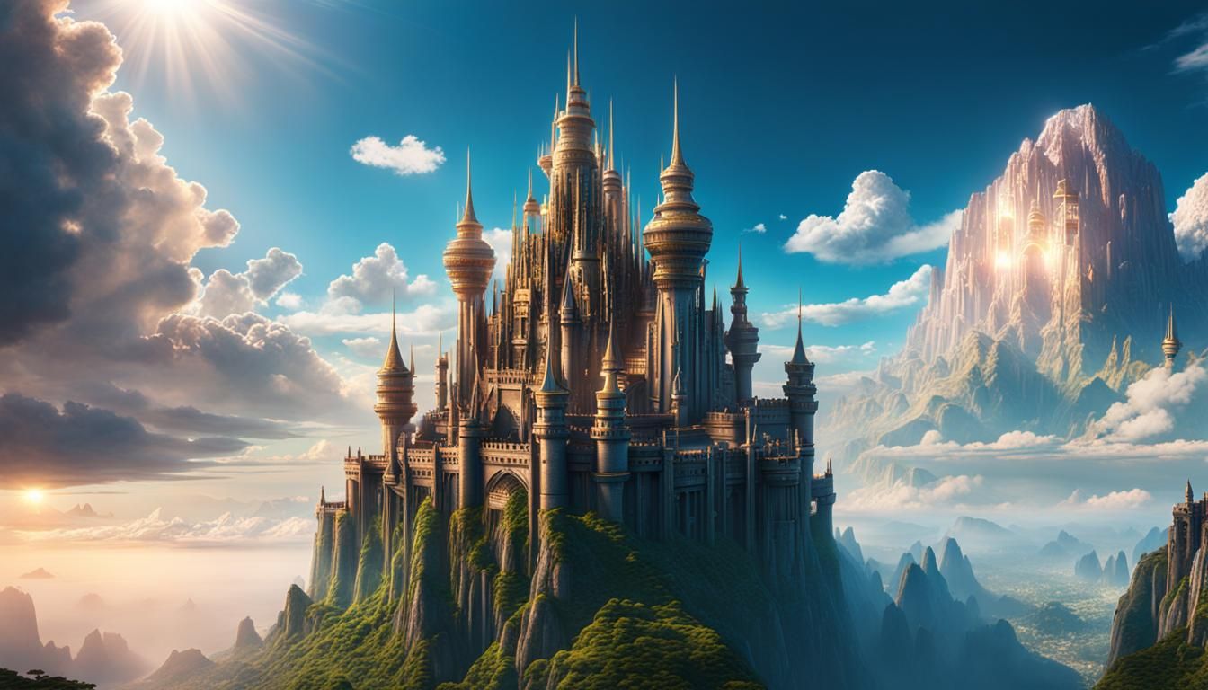 Fantasy Castle - AI Generated Artwork - NightCafe Creator