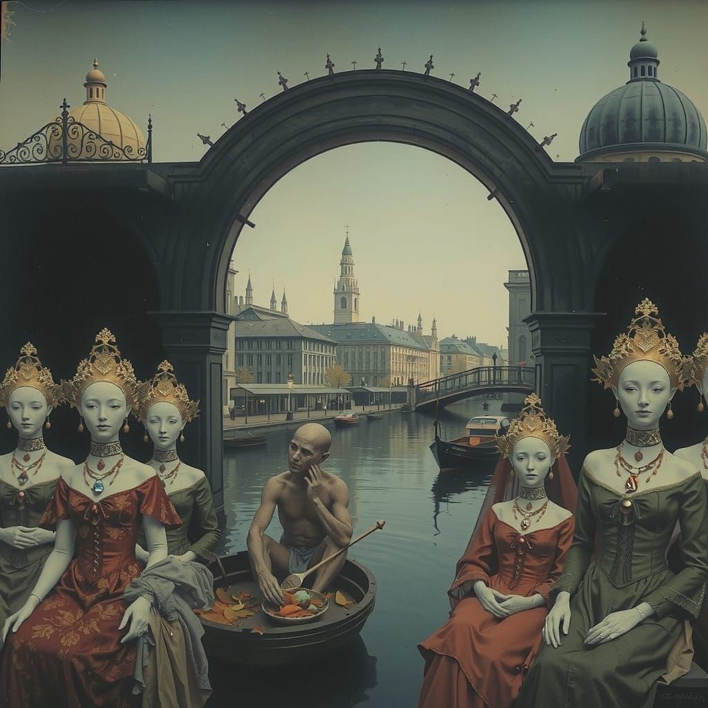 madames and one servant - madames and one servant