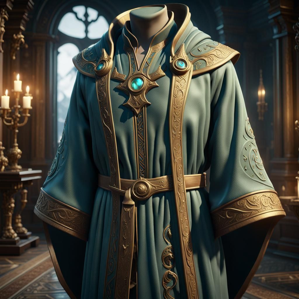 Robe of Riddles - AI Generated Artwork - NightCafe Creator