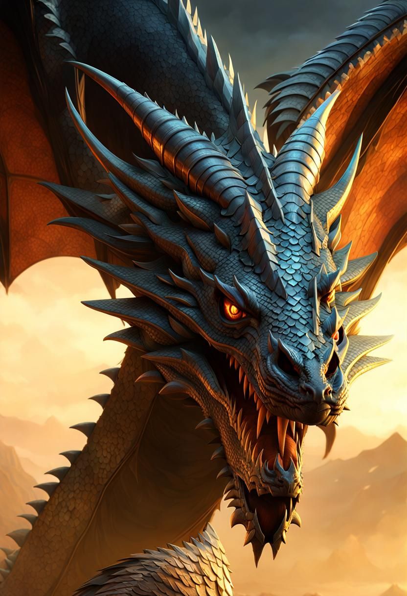 No Crazy Dragon Warrior - AI Generated Artwork - NightCafe Creator