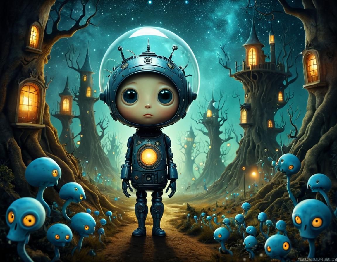 Fantasy explorer - AI Generated Artwork - NightCafe Creator