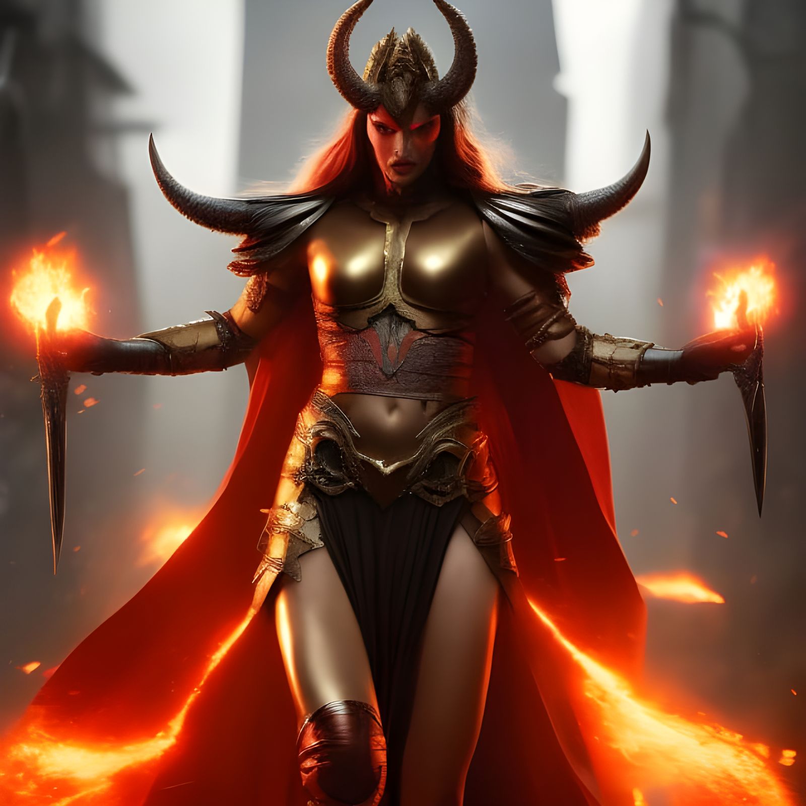 Gold Demigod - AI Generated Artwork - NightCafe Creator