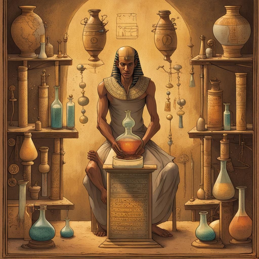 The Mystical Alchemy of Ancient Egypt - AI Generated Artwork ...
