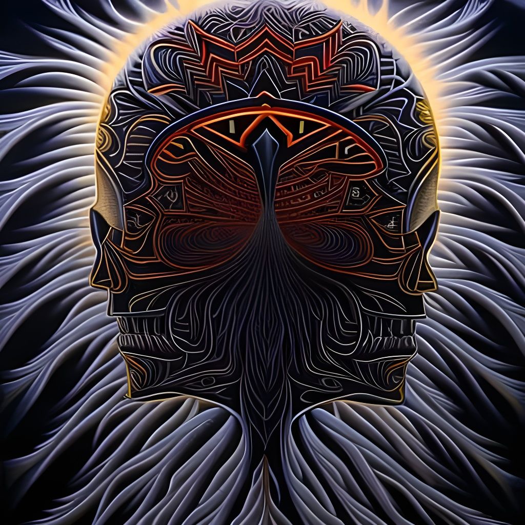 2 Faced - AI Generated Artwork - NightCafe Creator