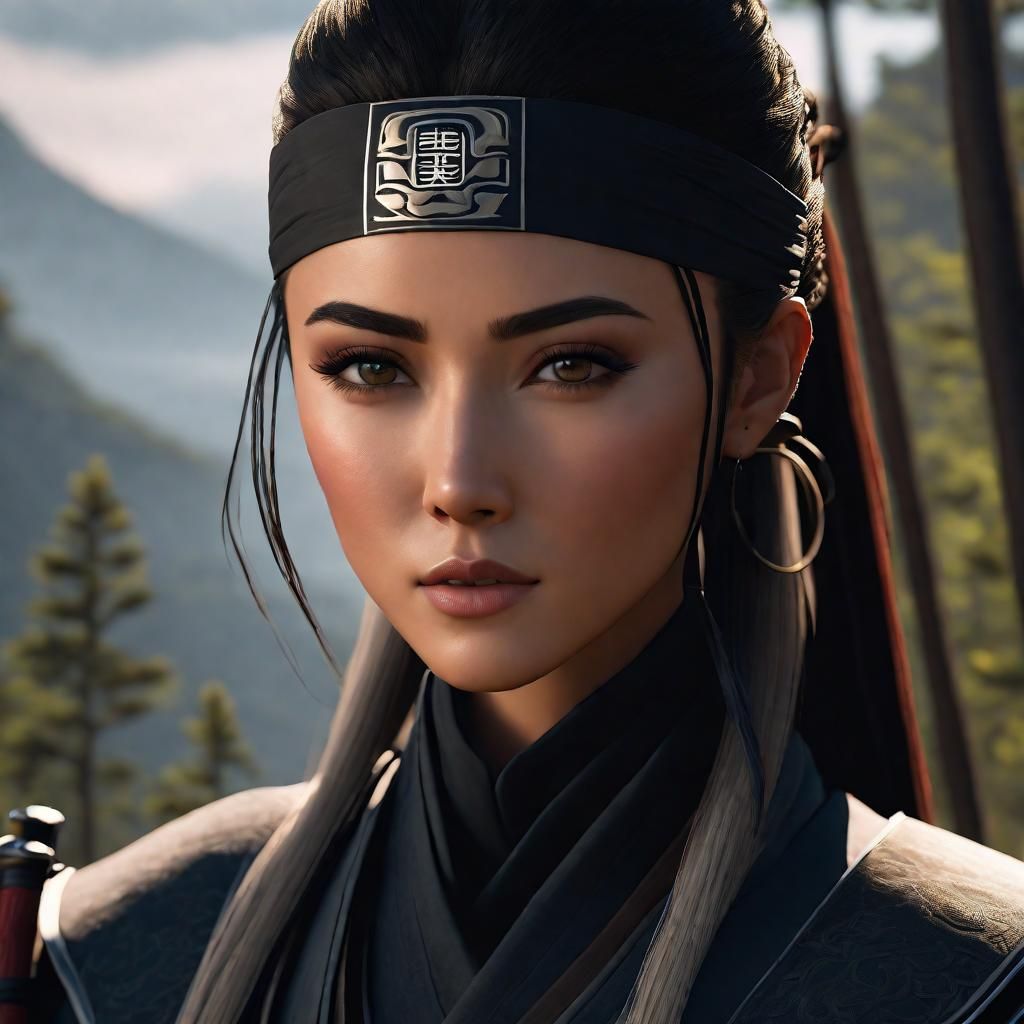 Ninja Princess - AI Generated Artwork - NightCafe Creator