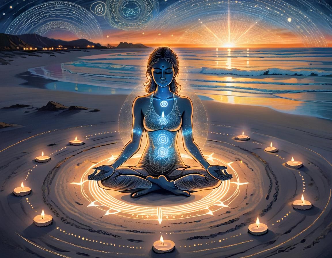 Meditation - AI Generated Artwork - NightCafe Creator