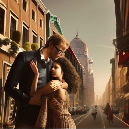 Love on the intersection - AI Generated Artwork - NightCafe Creator