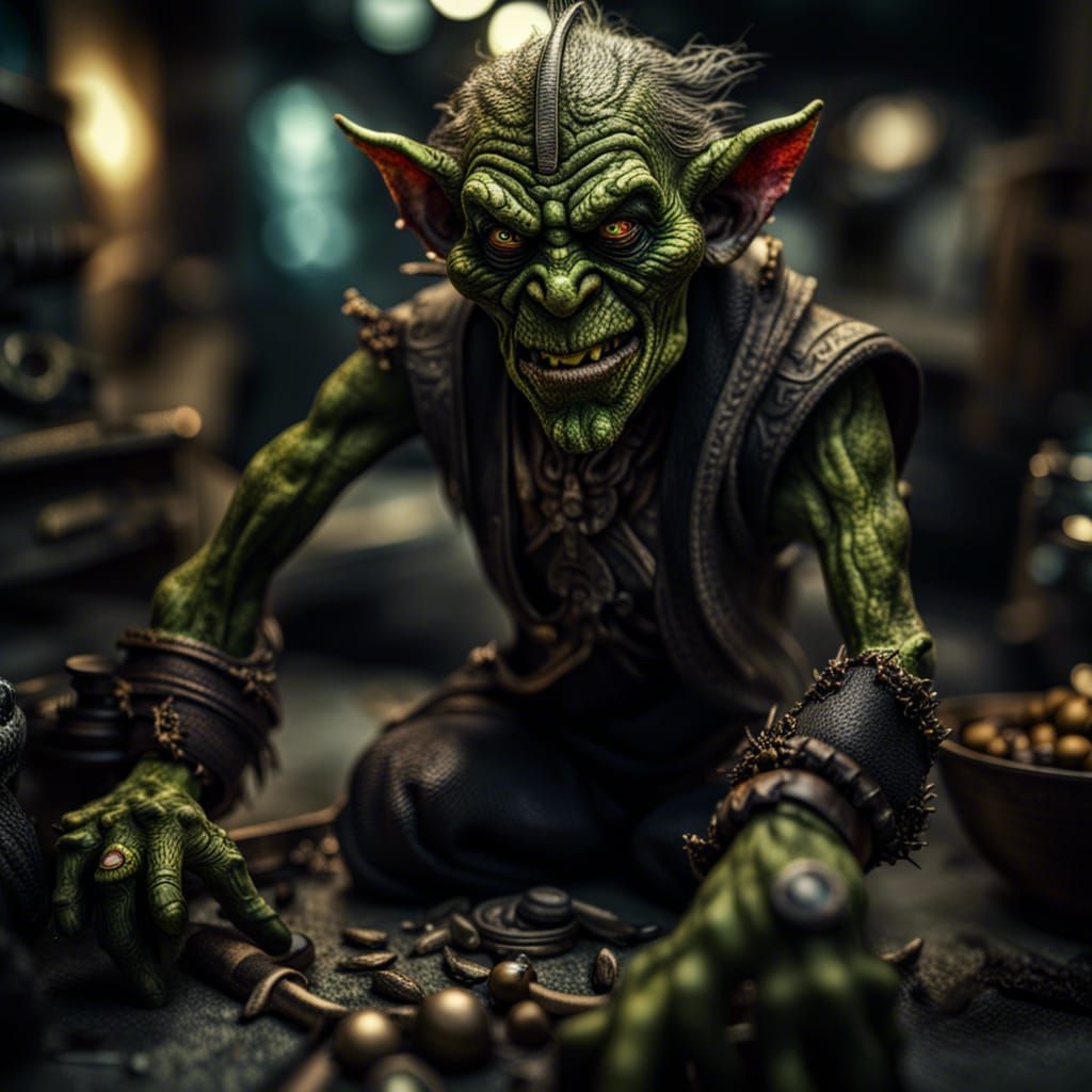 The old Goblin - AI Generated Artwork - NightCafe Creator