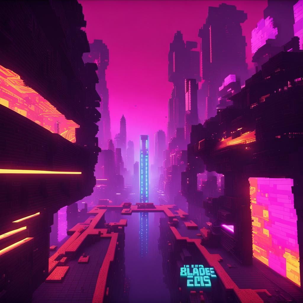 Minecraft End Dimension, End Cities - AI Generated Artwork - NightCafe ...