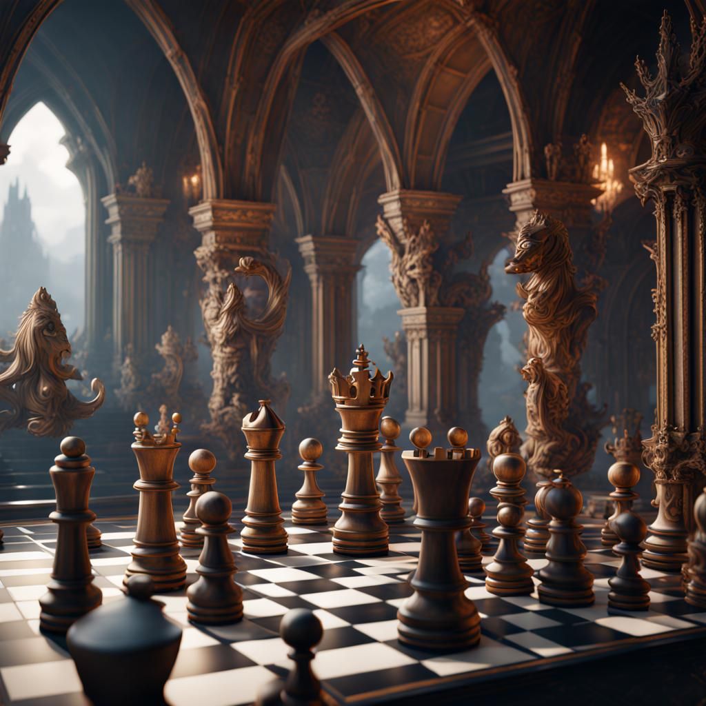 Chess - AI Generated Artwork - NightCafe Creator