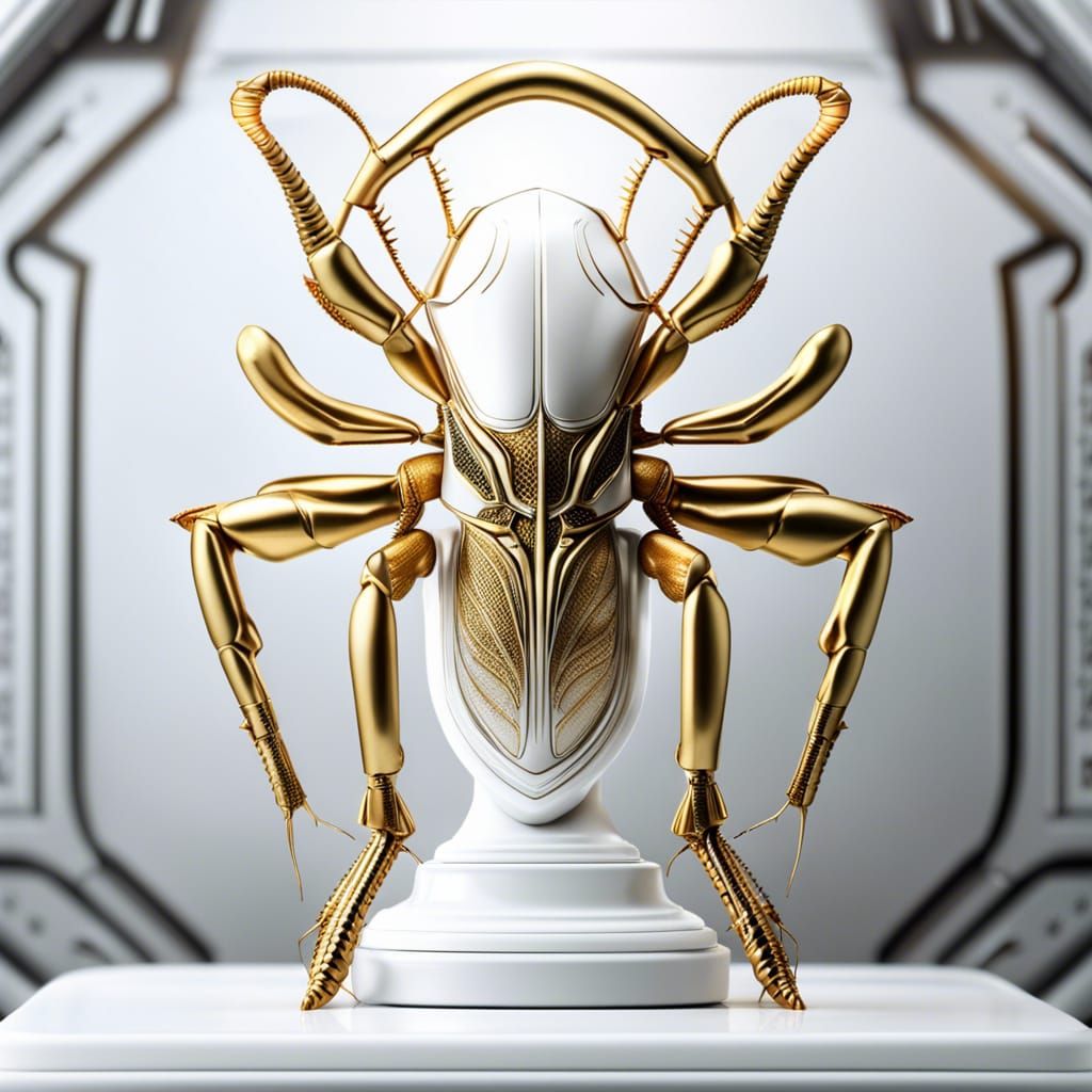 Bug of the year trophy - AI Generated Artwork - NightCafe Creator