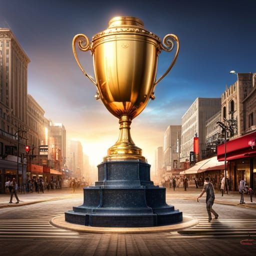 The world’s best crazy, wacky, whimsical, giant, outdoor, street trophy ...