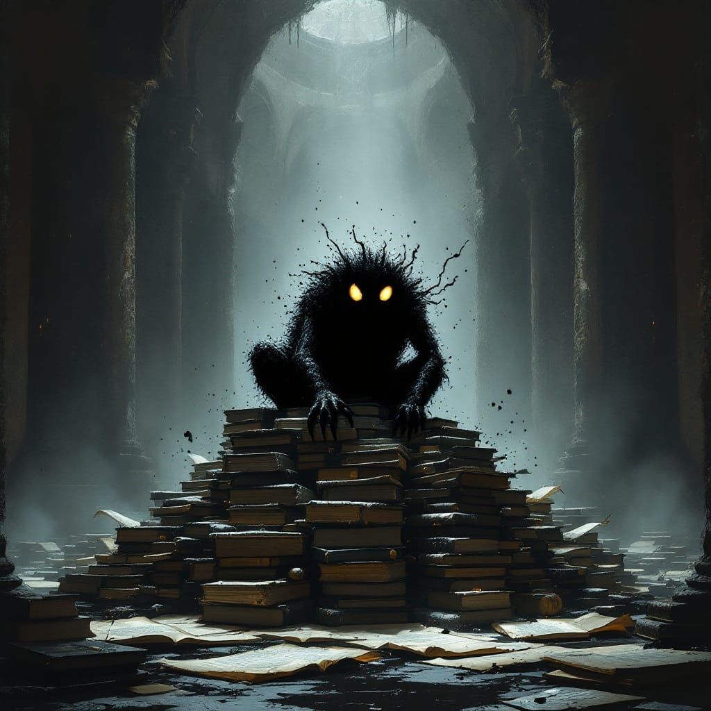 Out of Circulation...! - Dark Fantasy Monster Amidst Ancient...
