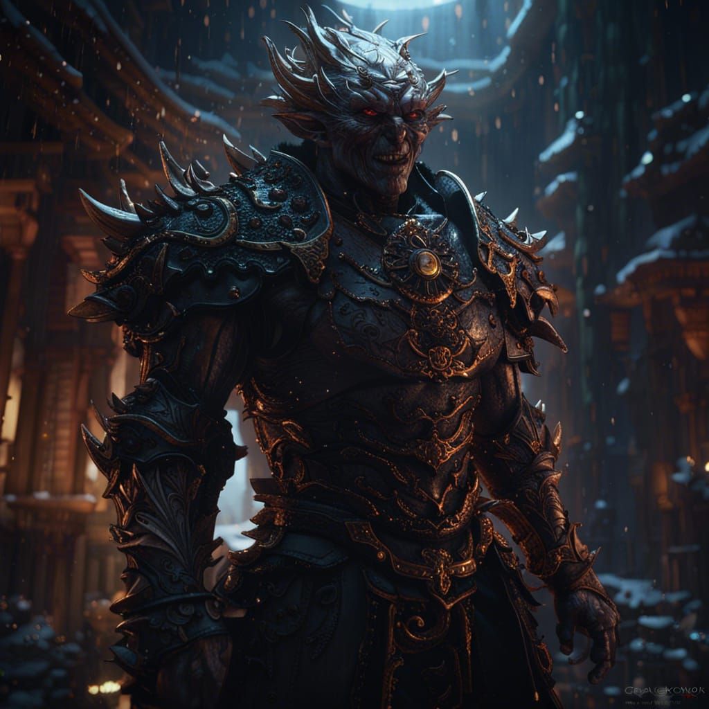 realistic hd demon - AI Generated Artwork - NightCafe Creator