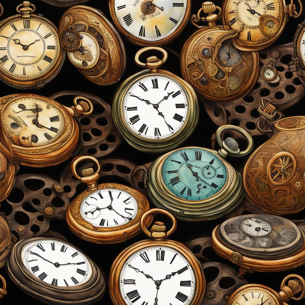 Time #2 - AI Generated Artwork - NightCafe Creator